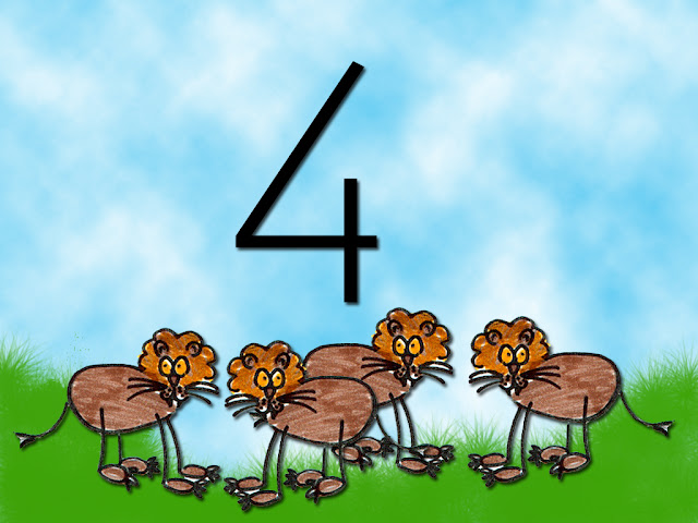 IMAGENES DE NUMEROS DE COLORES