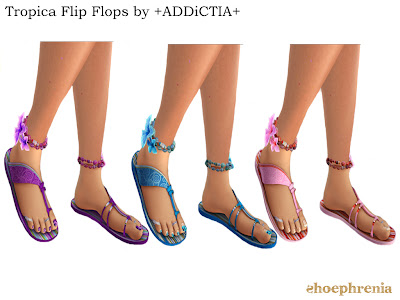 SHOEPHRENIA: +ADDiCTIA+: new "Tropica Flip Flops"
