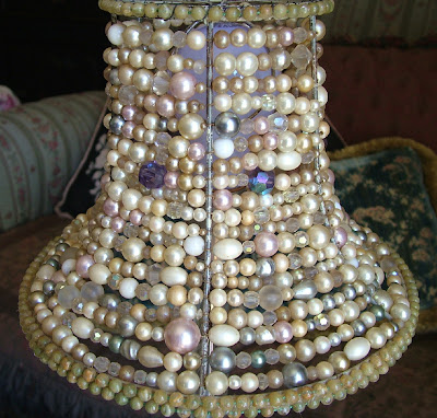 Hills Chapel Antique Store with nostalgia*gal: Rhinestone Pearls Lamp ...