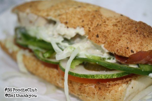 Subway - Chicken & Bacon Ranch - #SGFoodieClub