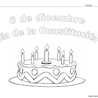 DIA DE LA CONSTITUCION DIBUJOS PARA COLOREAR DE LA CONSTITUCION