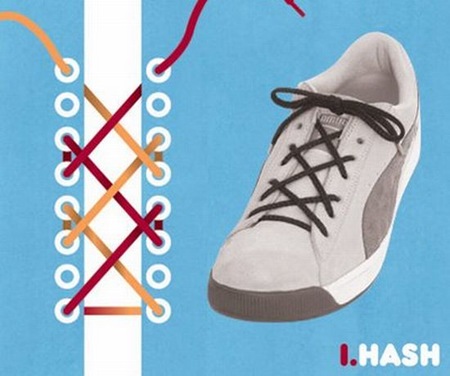 15 different ways to tie the shoe knot | Amusing Planet