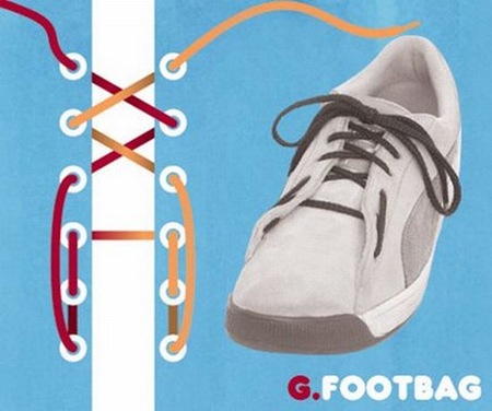 15 different ways to tie the shoe knot | Amusing Planet