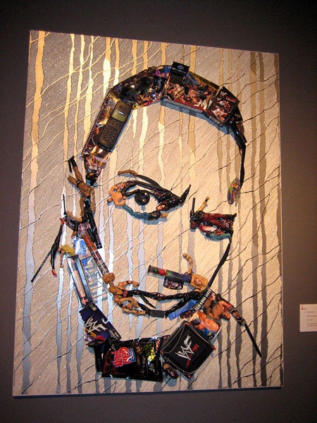 Jason Mecier turns junk into portraits | Amusing Planet