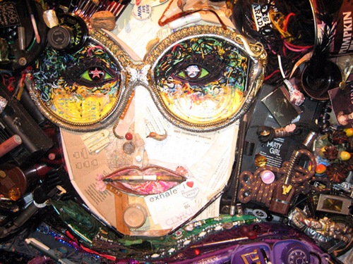 Jason Mecier turns junk into portraits | Amusing Planet