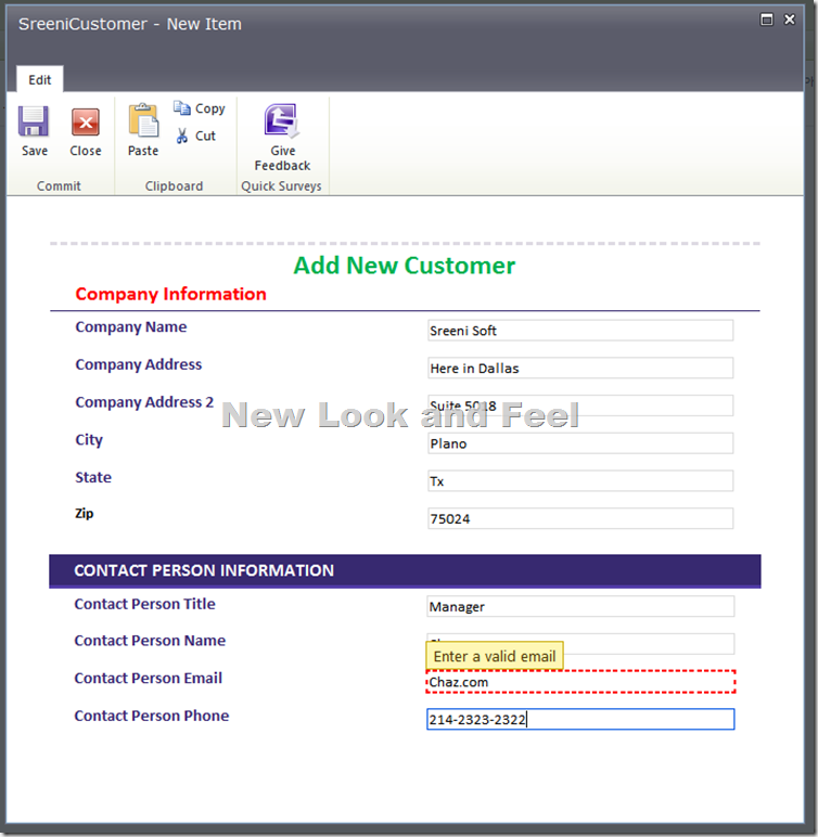 Bytes Matters: Customizing SharePoint 2010 List form Using InfoPath 2010 Bytes Matters: Customizing SharePoint 2010 List form Using InfoPath 2010