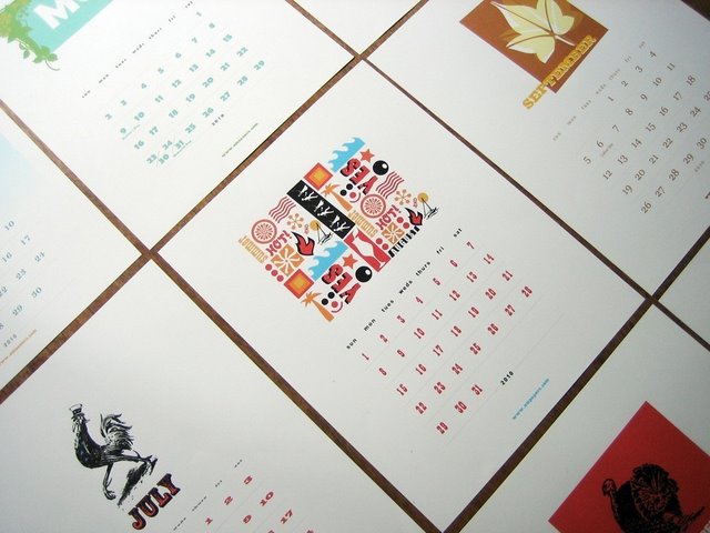 Inspired Designer: Cool Calendars