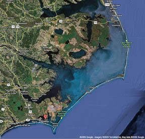 NC Outer Banks Scenic Byway starts in Carteret County