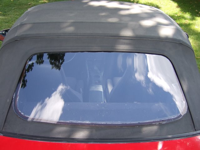 Results - Miata Rear Window Repair