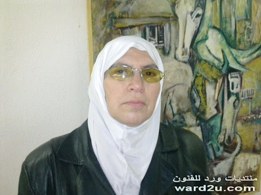 سهام منصور فنانة تشكيلية من محافظة حماه 1949م ، نشأت في مدينة (أبي الفداء )