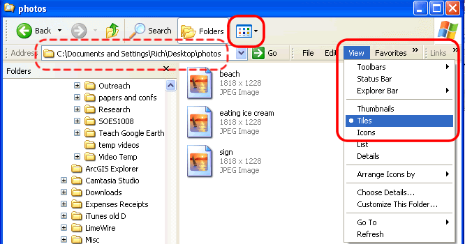 Google Earth Design: HowTo: Photos in Pop Up Balloons