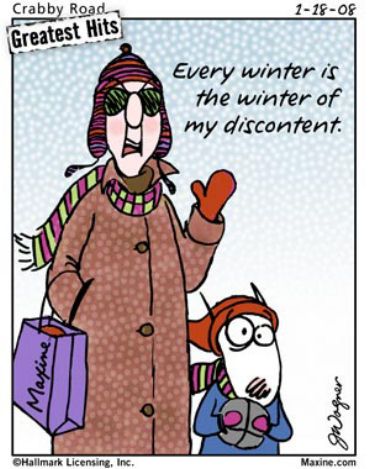 Chuck's Fun Page 2: Maxine Comments On The Weather