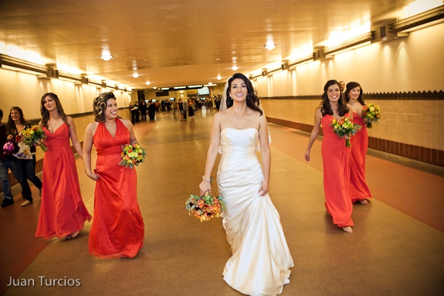 Juan Turcios Photographer: Laura & Robert's Union Station Wedding