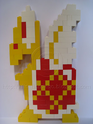 FinnFinns Lego: Koopa Paratroopa (Red) from Super Mario Bros.
