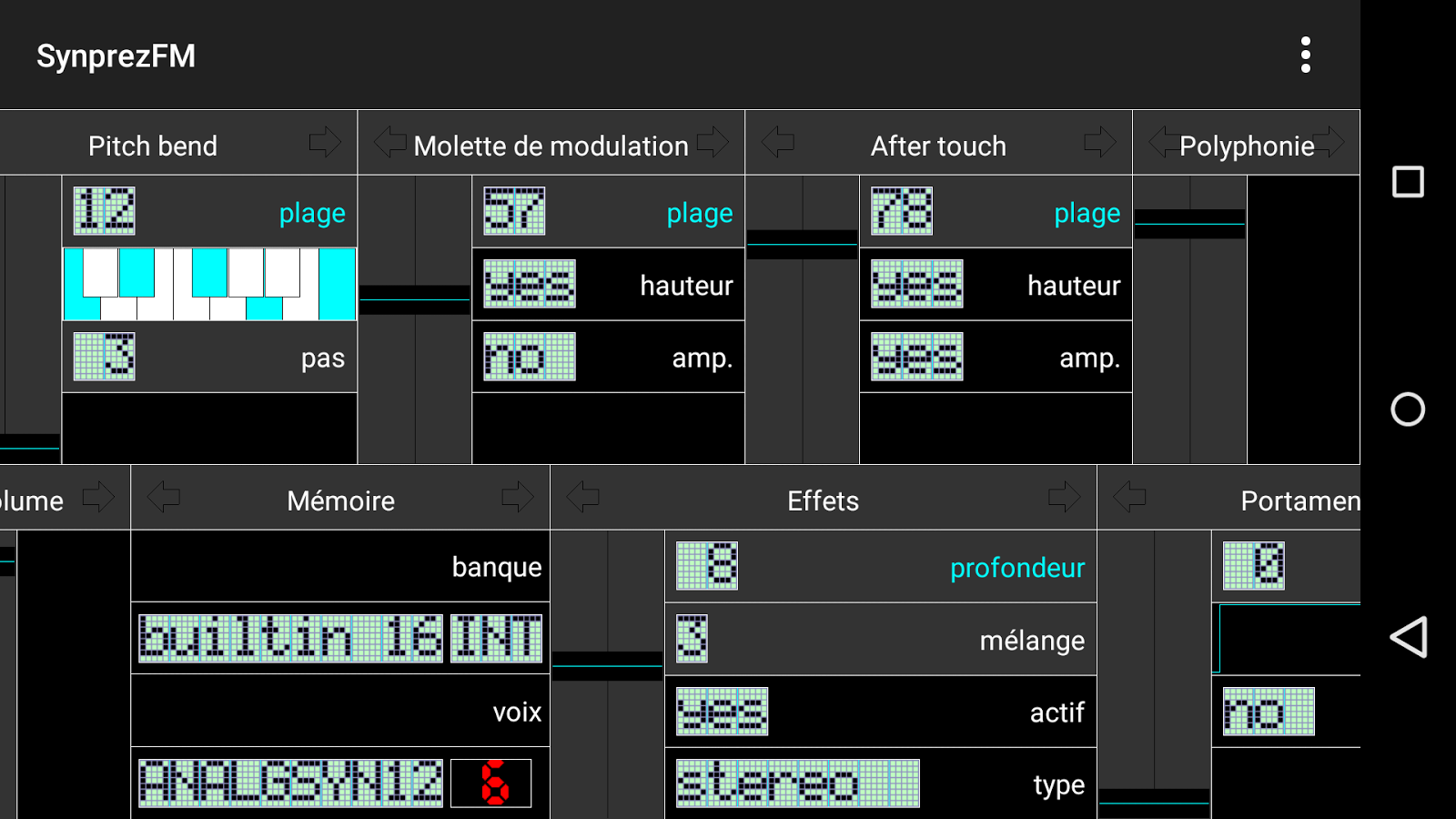 Synthétiseur FM [SynprezFM II] – Applications Android sur Google Play
