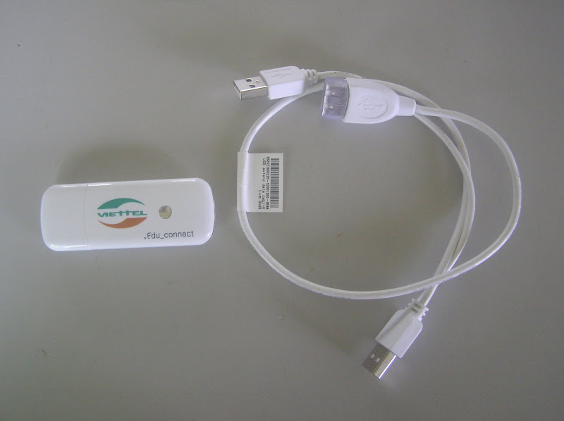 Trải nghiệm: kết nối Interner di động với thiết bị USB Stick qua sóng ...