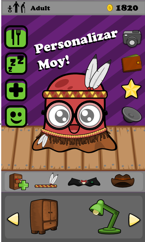 Moy 2 una mascota virtual a tu android - JuegosAndroide