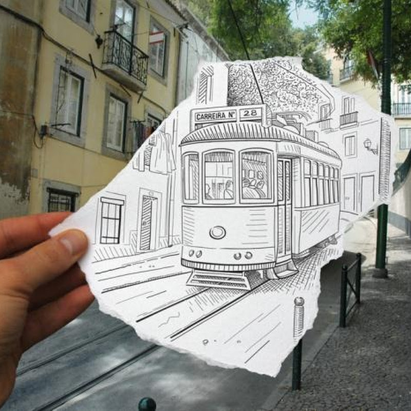 Pencil Vs Camera: Creative Photography by Ben Heine | Amusing Planet