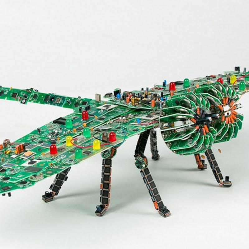 Brilliant Printed Circuit Board Sculptures by Steven Rodrig | Amusing ...