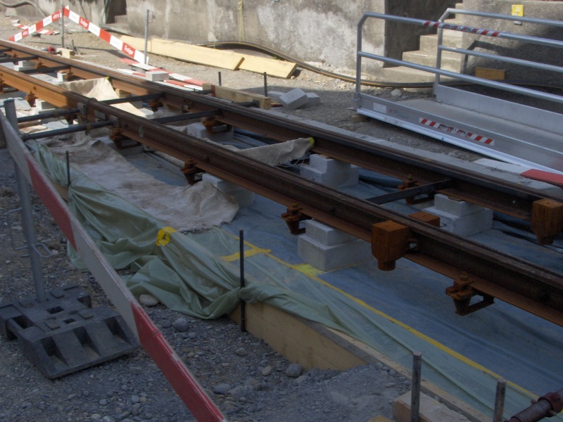 Tram Bern West-Blog: Gleisbauarbeiten Bethlehemstrasse