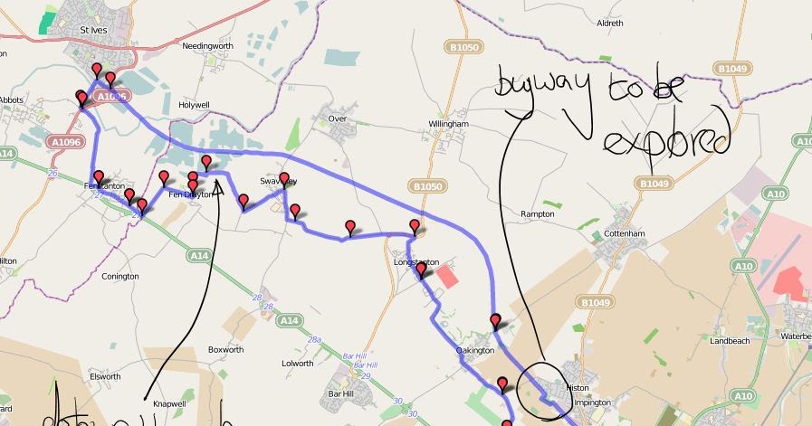 Keep Pushing Those Pedals: Grey days on the Guided Busway