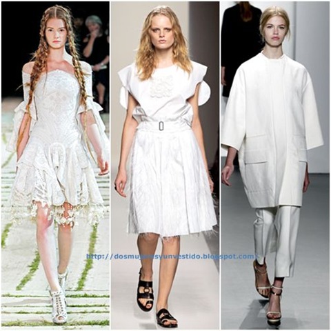 ¿Que me pongo esta Primavera? - Blanco - Dos mujeres y un vestido