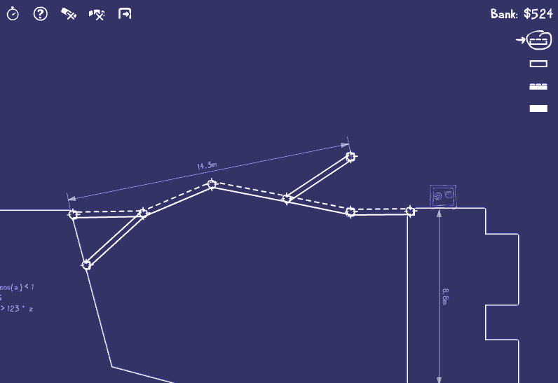 The Flash Games: Cargo Bridge walkthrough and hints - Part 2