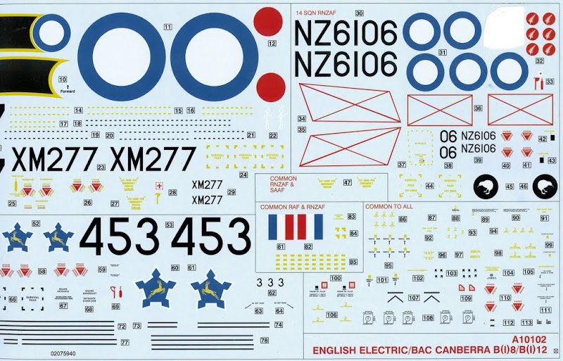 Yet another Canberra decal question - Aircraft Cold War - Britmodeller.com
