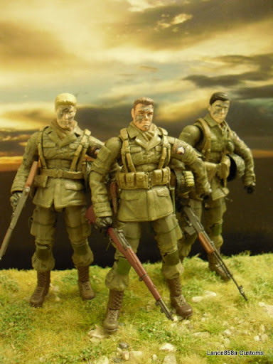 Custom G.I. Joe WWII Duke Flint And Hawk - HissTank.com