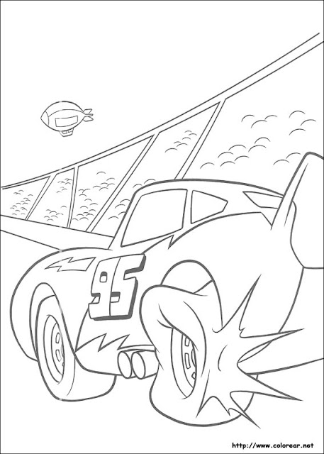 PINTAR CARS DIBUJOS DE CARS PARA PINTAR Y COLOREAR