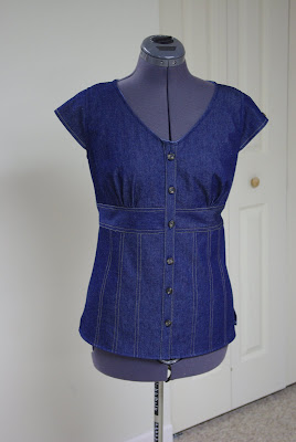 New Look Misses Blouses 6869 pattern review by vintageclothes