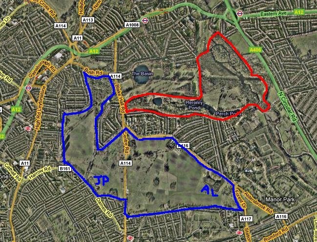 Wanstead Birder: Patch Boundaries explained