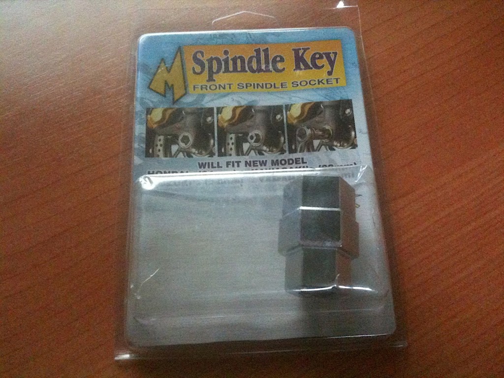 Spindle key ofte front spindle socket | Do you remember