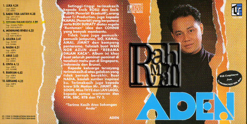 ADEN – ADEN (1994) | Nostalgia Lagu-Lagu Melayu