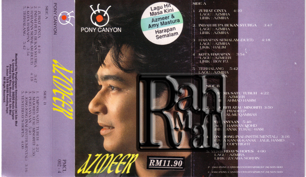 AZMEER – AZMEER (1993) | Nostalgia Lagu-Lagu Melayu