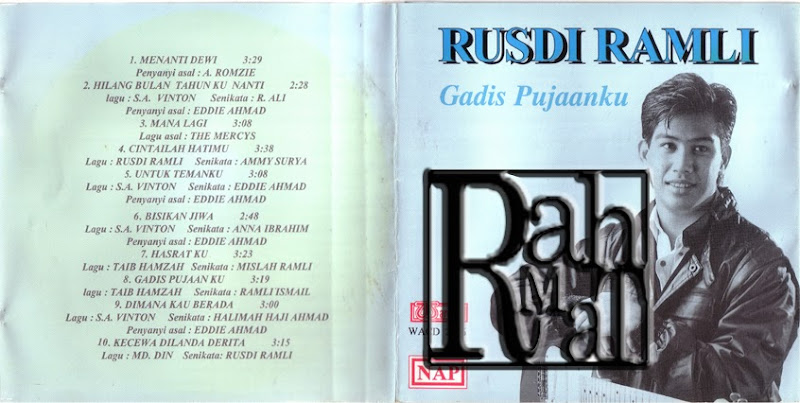 RUSDI RAMLI – GADIS PUJAAN KU (1993) | Nostalgia Lagu-Lagu Melayu