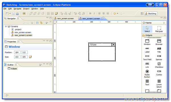 Eclipse Tips - Prakash G.R.: WireframeSketcher - Review and free licenses