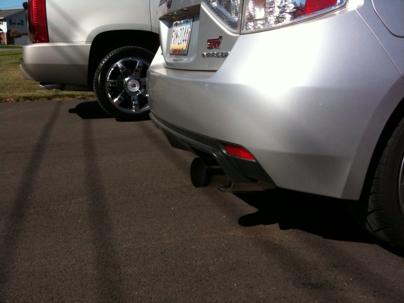 Greddy Ti-C catback exhaust 2009 Sti | IW STi Forum