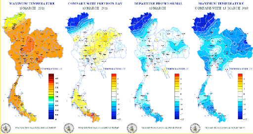 A Thai Journal: Cold Snap - mid-March 2011