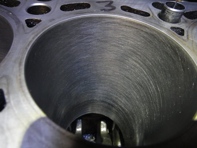 Valve and head failure - Do you think I can hone these cylinder ...