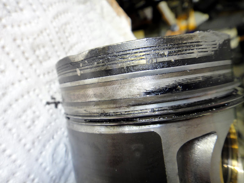 Valve and head failure - Do you think I can hone these cylinder ...