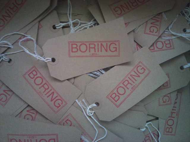BORING THOUGHTS | JAMES WARD: I LIKE BORING THINGS