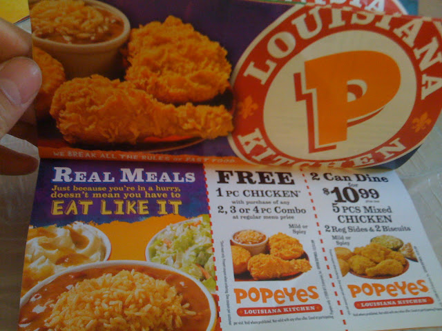 Good Food Toronto: Popeyes Chicken.