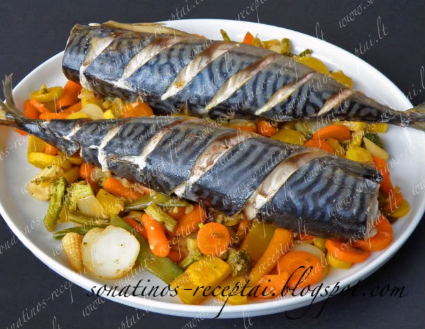 Sonatinos receptai: Kiniškai troškinta skumbrė