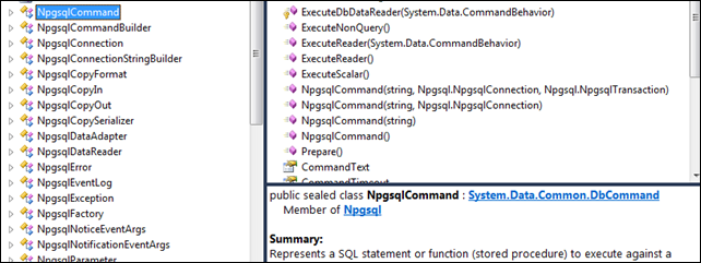 My Note On Solutions How To Using Postgresql C Client Npgsql To Access Postgresql Database
