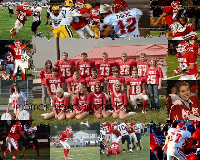 Adams Central Football Senior Photos