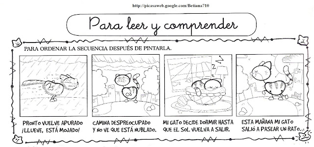 CUENTOS Y SECUENCIAS FICHAS DE LENGUAJE DE CUENTOS Y SECUENCIAS