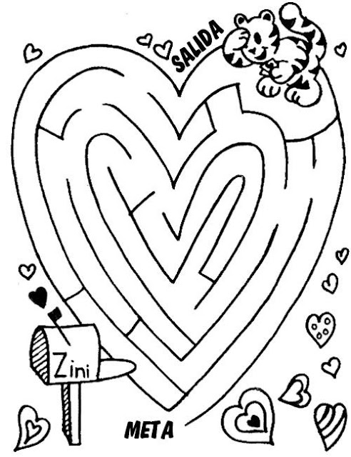 LABERINTOS INFANTILES PARA IMPRIMIR