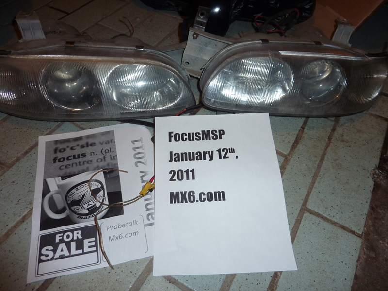 MX6 J-Spec headlights and custom taillights | Mazdas247