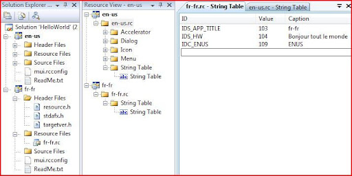 MultiLingual User Interface: Creating Localized Hello World App using MUI Technology